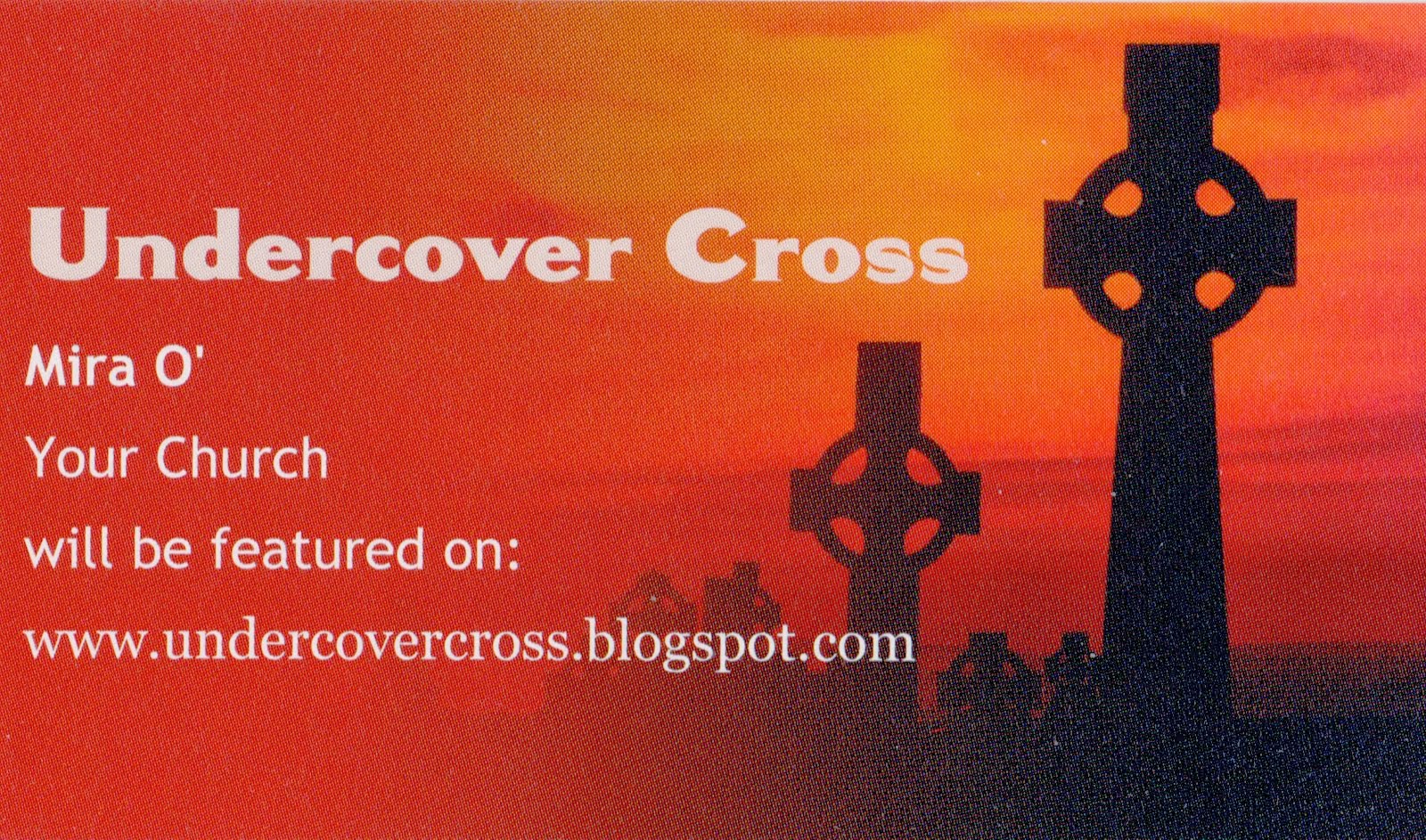 Undercover Cross: Christian Science Church