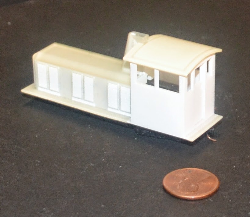 Nirvana Valley Model Railroad: HO mining engine on a Z scale mechanism ...