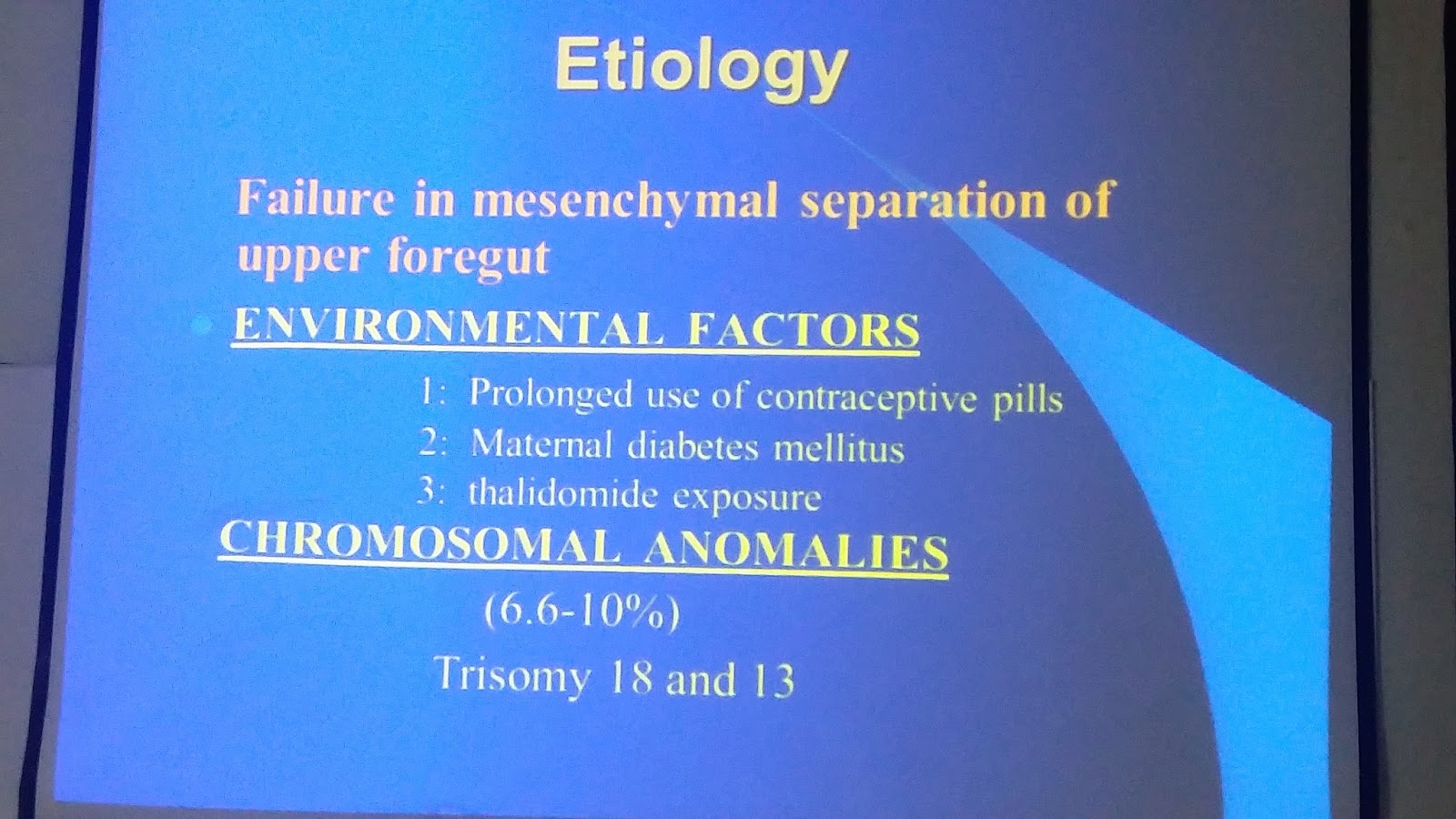Lecture Slides; Paeds Surgery; Tracheoesophageal fistula n cong ...