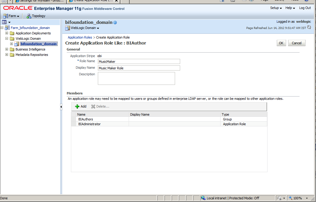 OBIEE2go: OBIEE 11g6: Setting up Access Permissions to Reports and Dashboards
