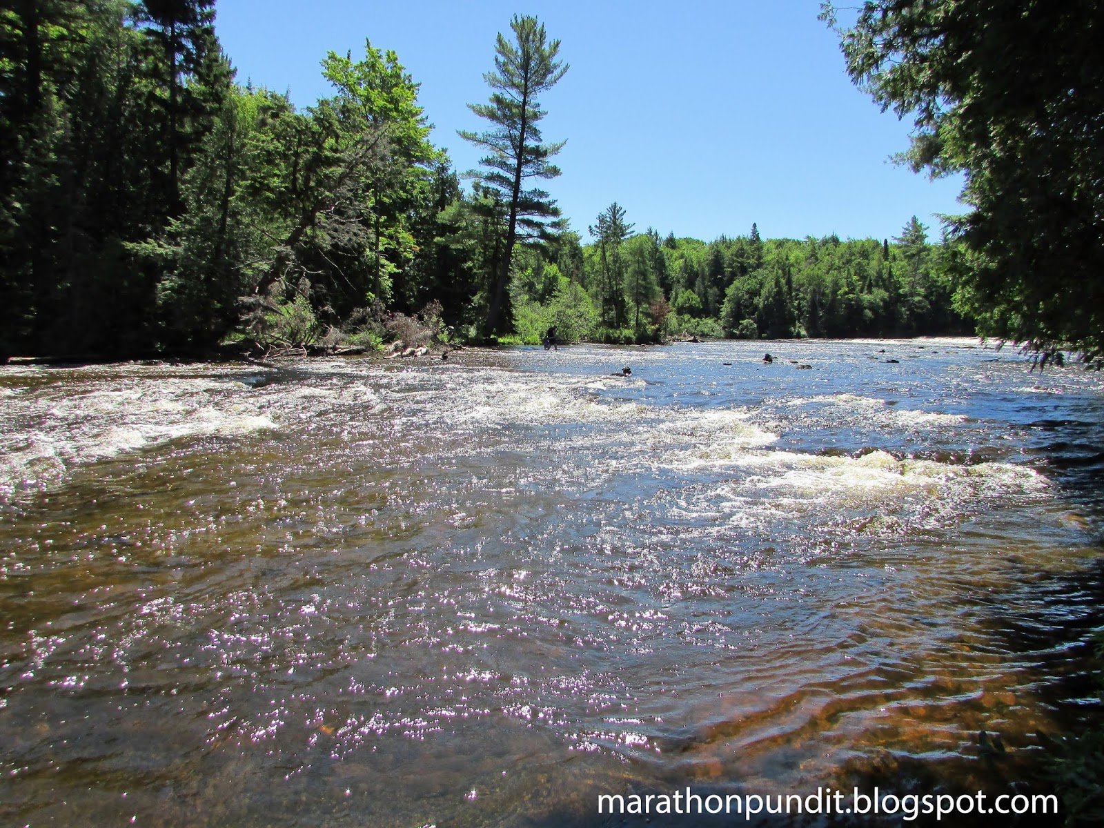 Marathon Pundit: (Photos) Tahquamenon Falls State Park on the Upper ...