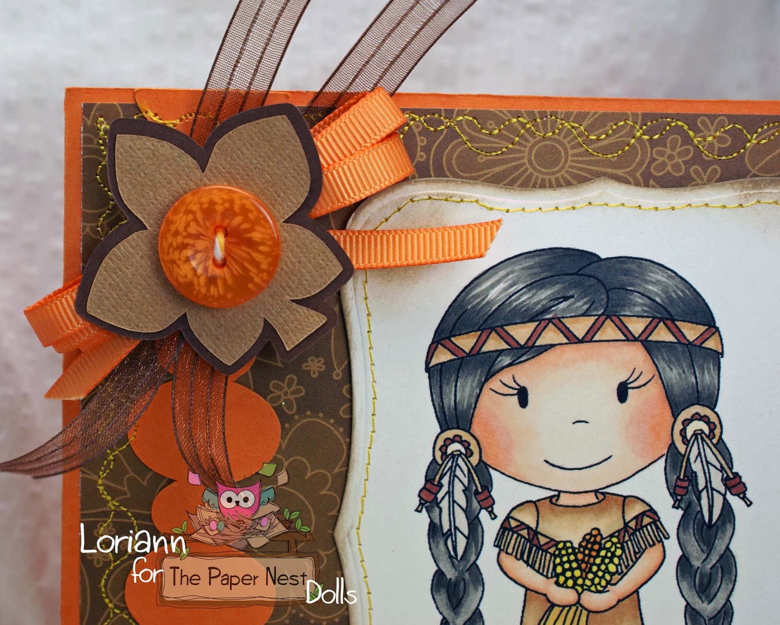 Where I Create!: Give Thanks Ellie Card for Fall