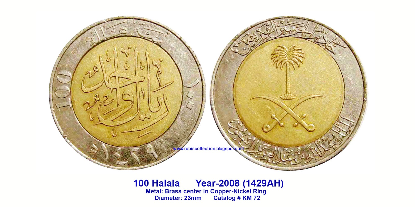 BI - METALLIC COINS: SAUDI ARAB