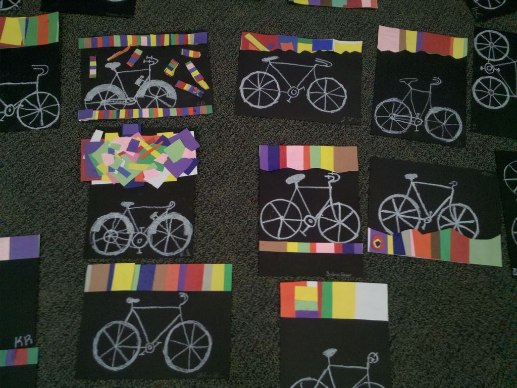 ART with Mrs. Smith: More Bicycle Art