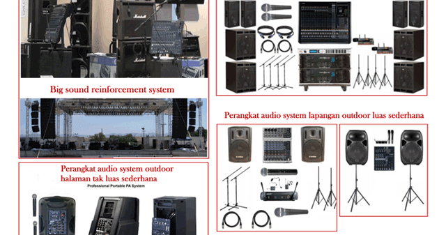 Harga Paket Sound System Indoor dan Outdoor Lapangan - Harga Speaker ...