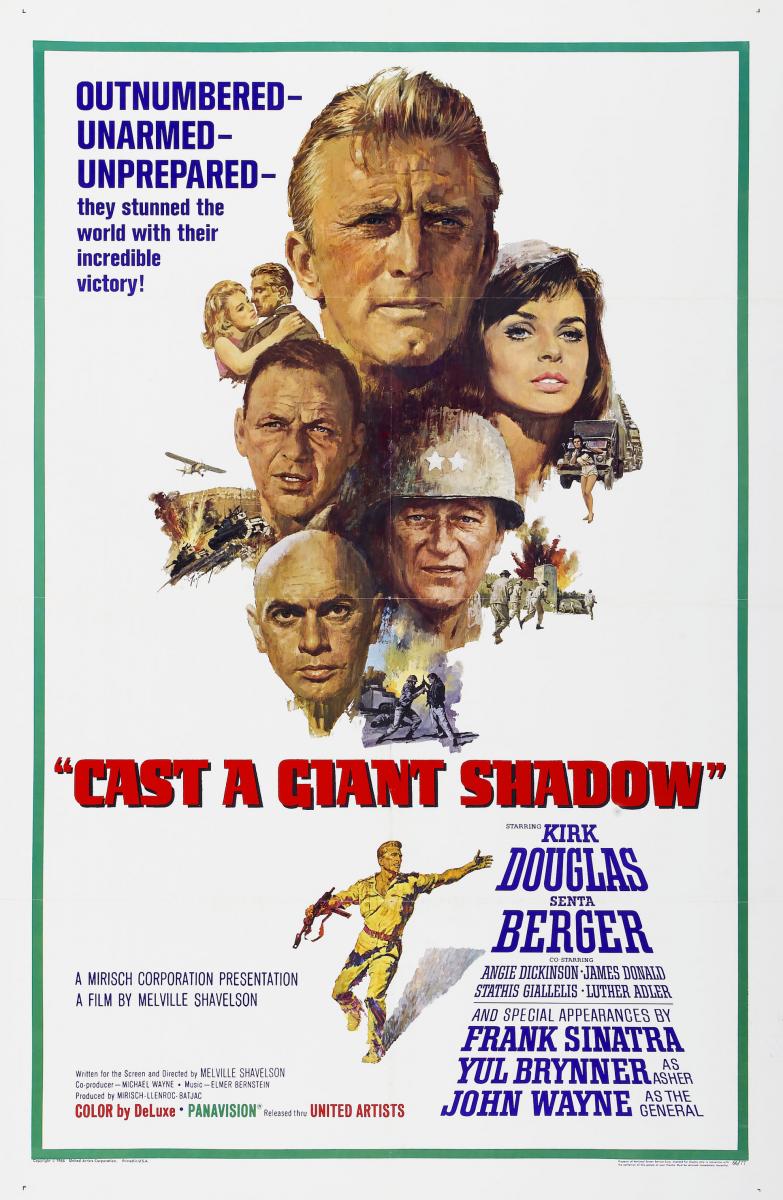 Cine Bélico Mundial 2: La sombra de un gigante (Cast a giant shadow)