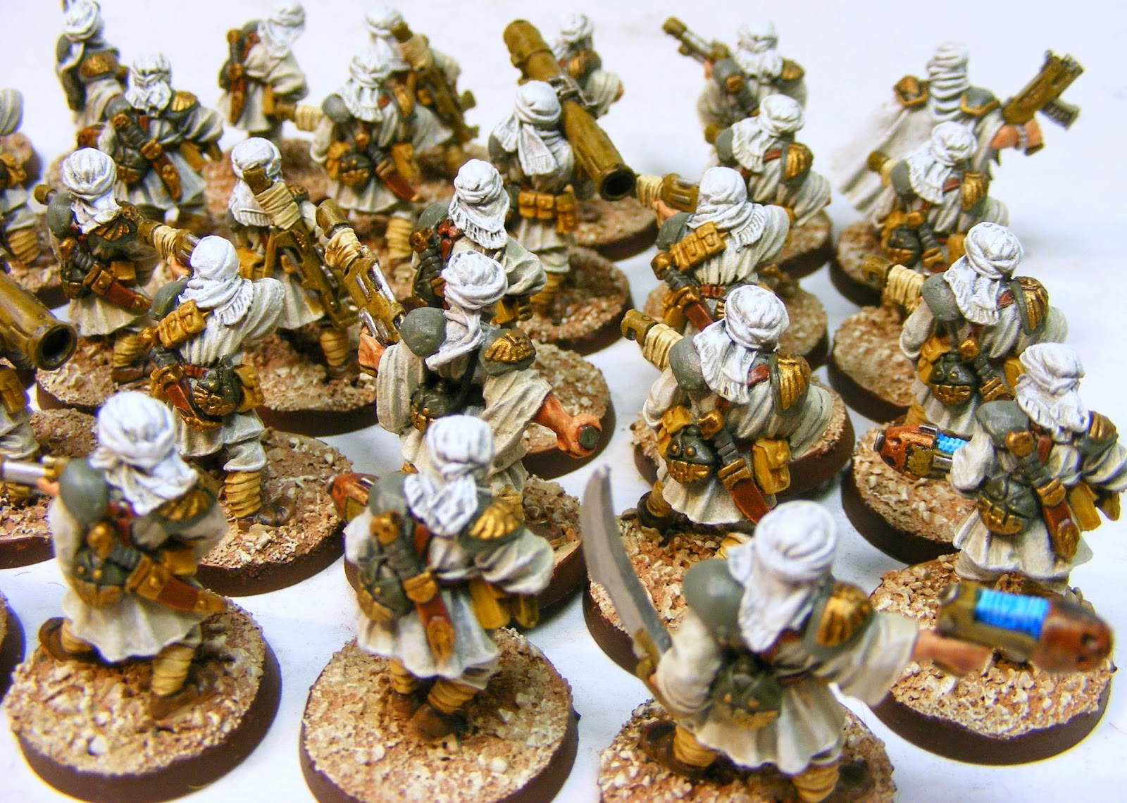 Evil Bob's Miniature Painting: Warhammer 40K: Zoats and Imperial Guard ...