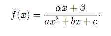 Primitives de fraction rationnelles
