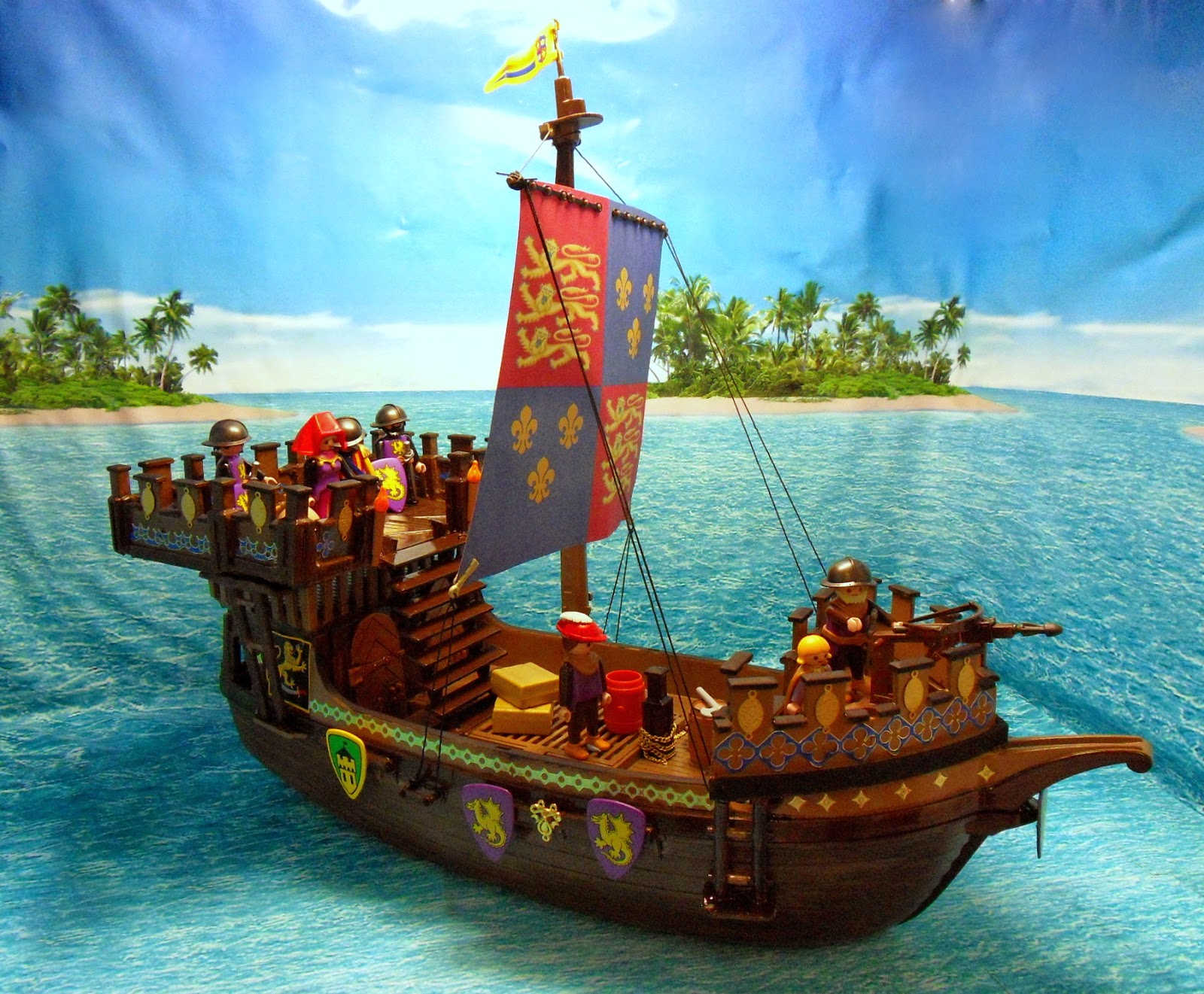 Medieval Cog Ship ThomasTitle Emma.J's Medieval