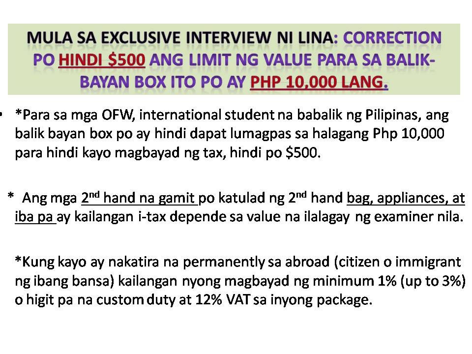 O.F.W. Rants & Complaints: Watch Interview of Alberto Lina . . . PUTANG ...
