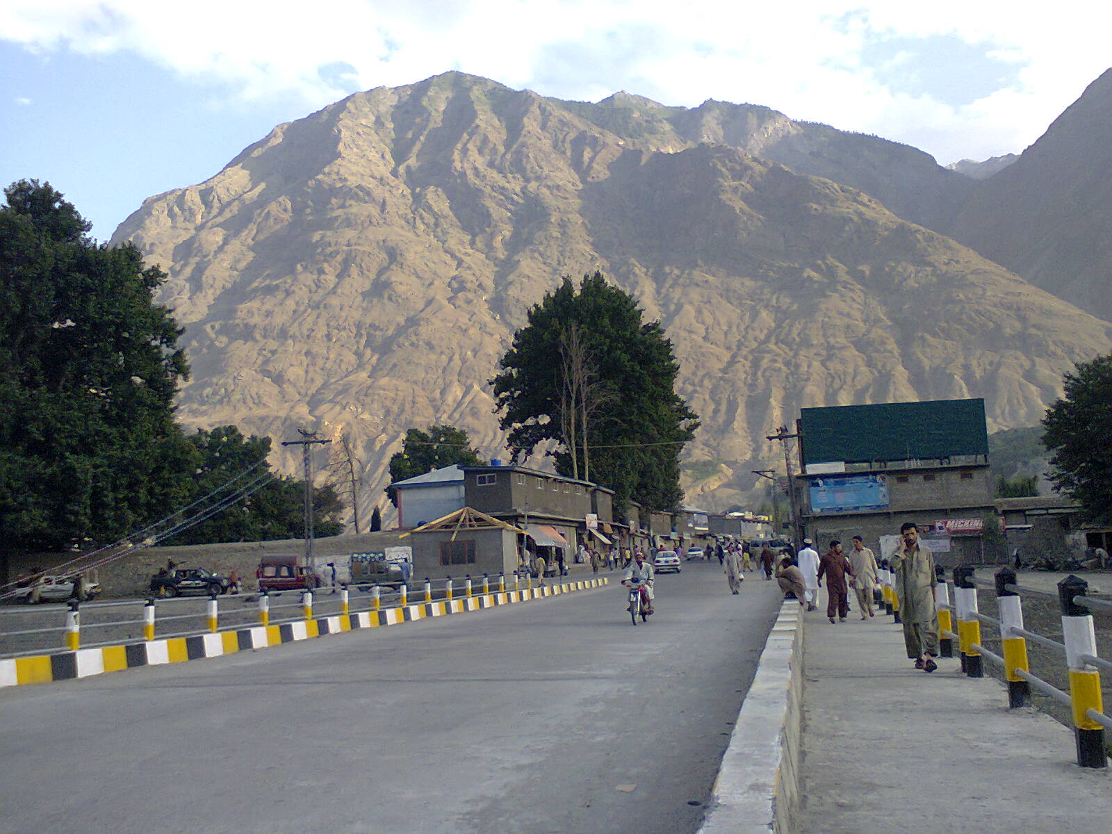 Panoramic View Of Gilgit Baltistan.