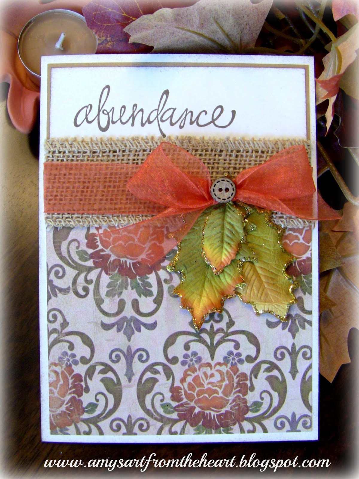 Amy's Art from the Heart: Fall Huntington Cards