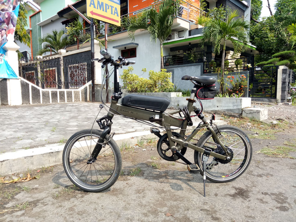 GALERI SEPEDA LISTRIK HASIL RAKITAN 2018 EBIKE KITS CONVERSI 48V 350W ...