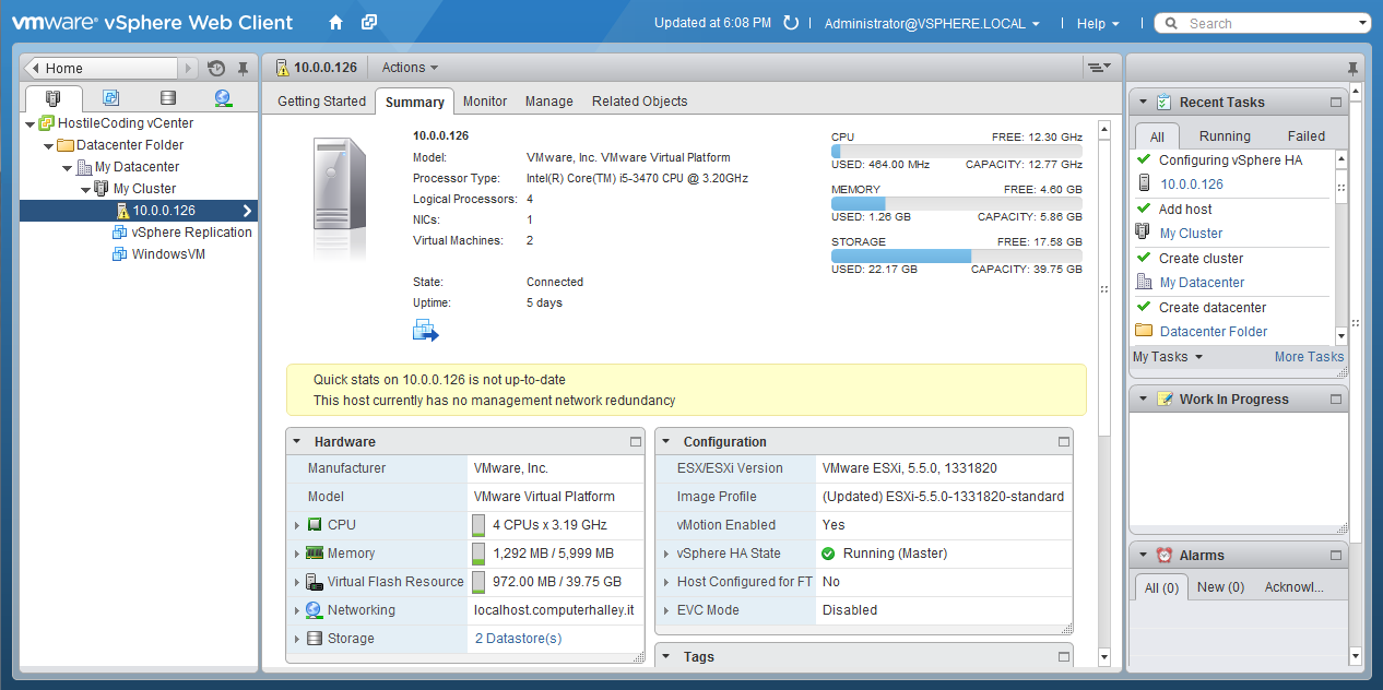 Hostile Coding Vmware Automating Vfrc Deployment With Powercli