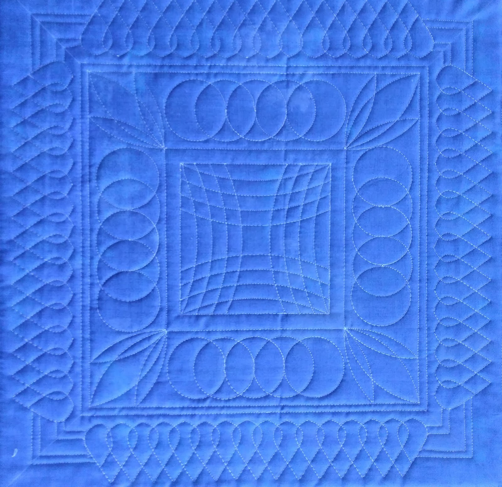 Canuck Quilter: Ruler work samples