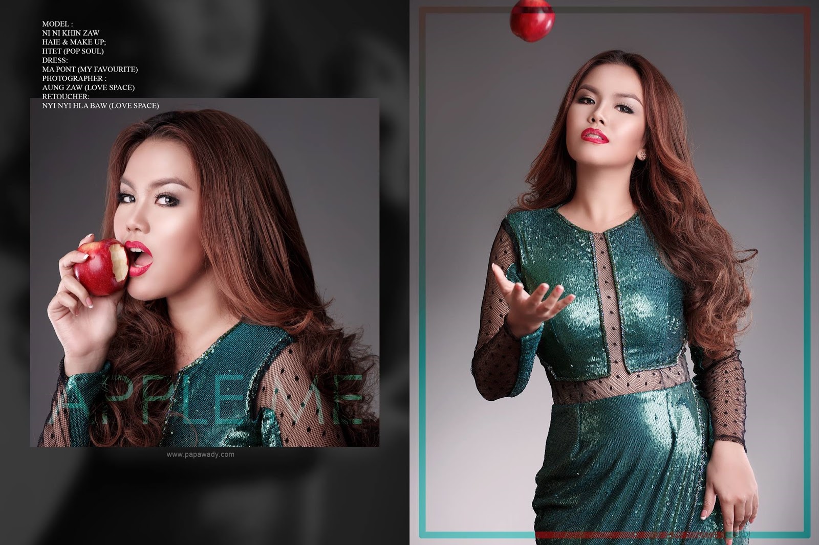 Celebrity of the Week - Ni Ni Khin Zaw New Album "RED" A Ni Yaung Cover ...