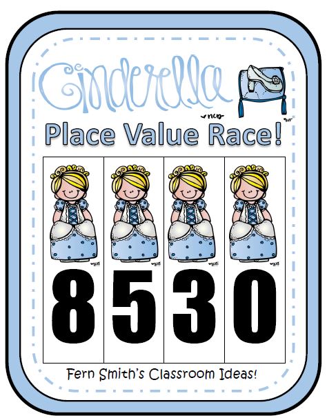 Place Value Race Math Center Game Activities - Fern Smith's Classroom ...