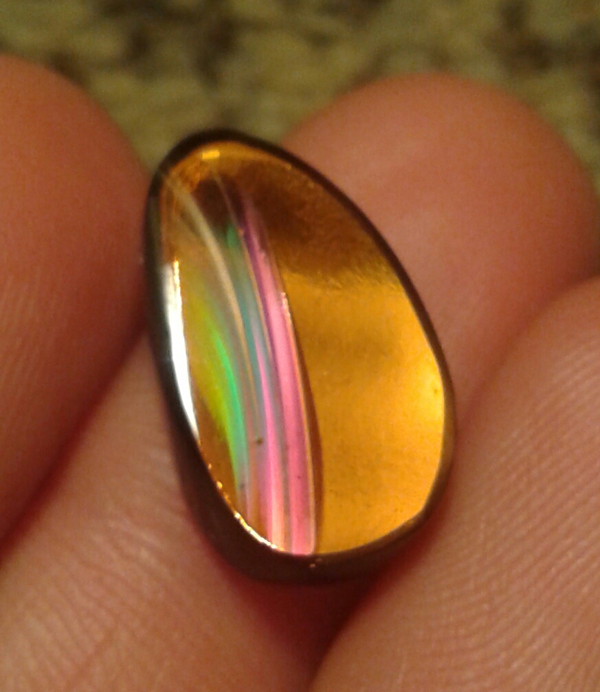 Bling And Gems: New Fire Obsidian cabochons & ring