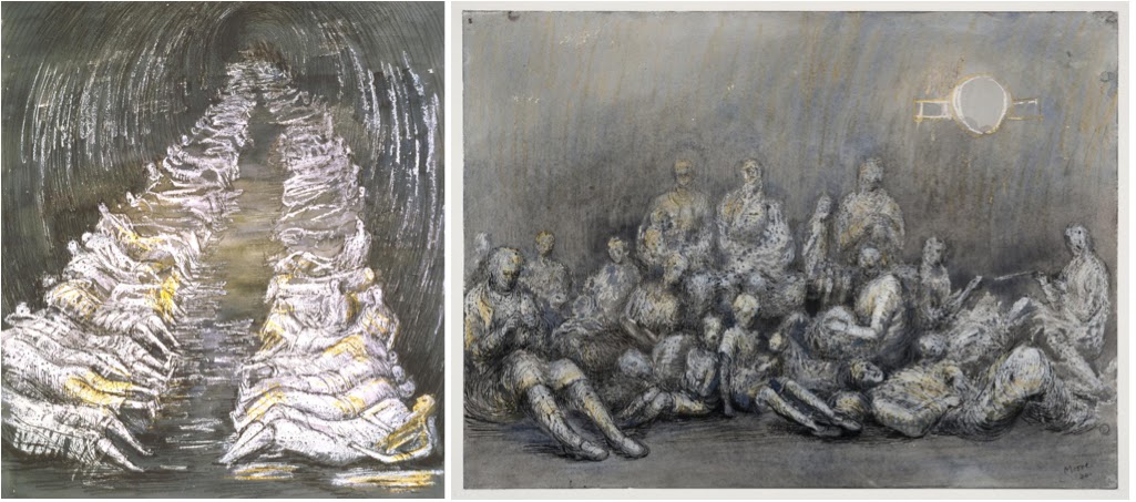 TEMAS FUNDAMENTOS DEL ARTE II: "FIGURA RECLINADA" DE HENRY MOORE