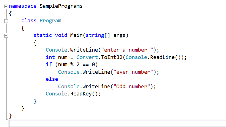 C#.NET Course Programs with Examples for Beginners