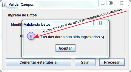 Validar Campos con Java