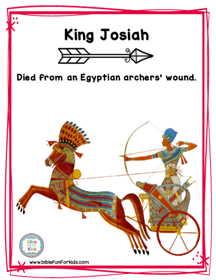 Bible Fun For Kids: 14. Kings: 16. King Josiah