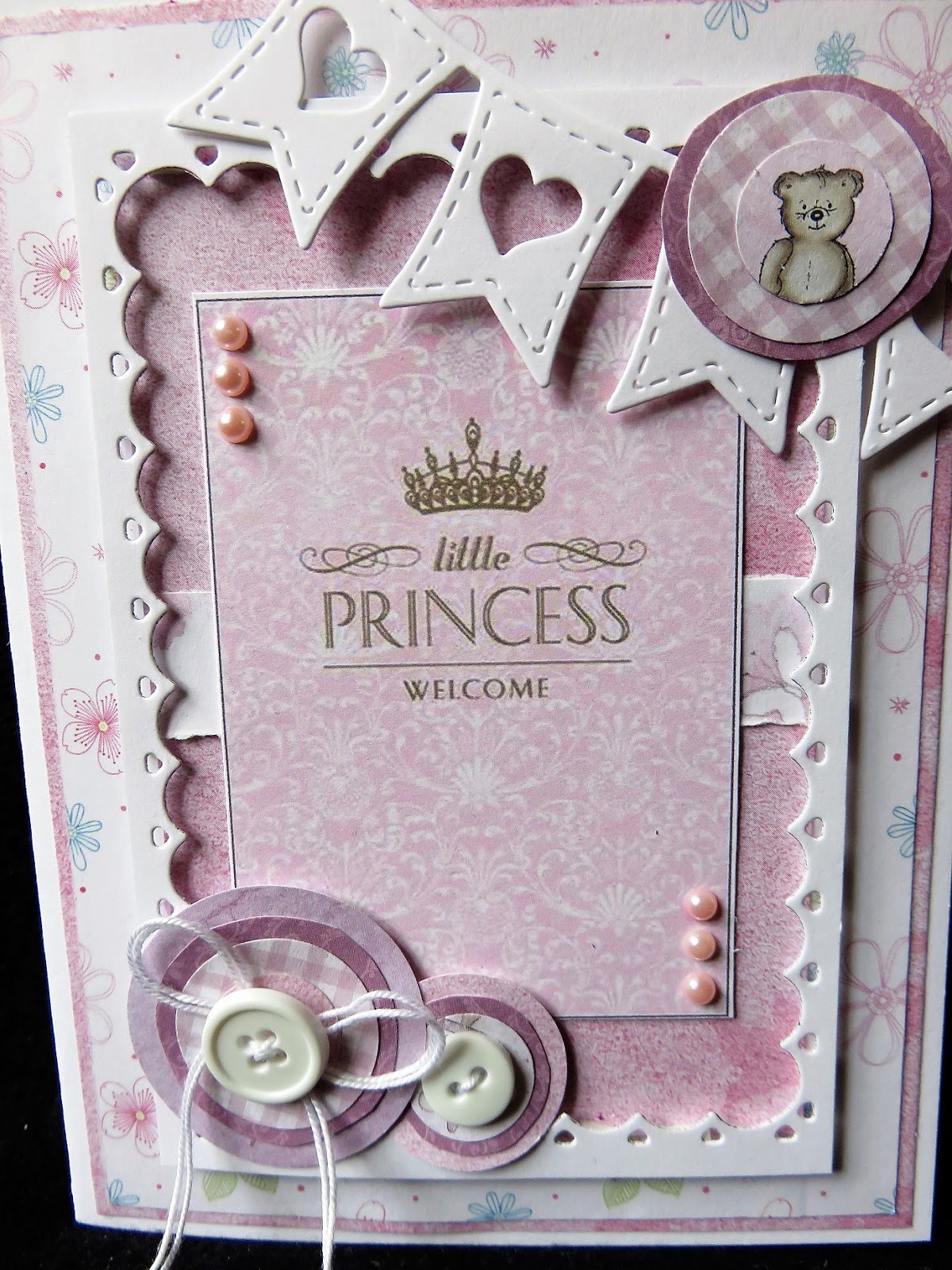 Tones scrapperom: Welcome little princess