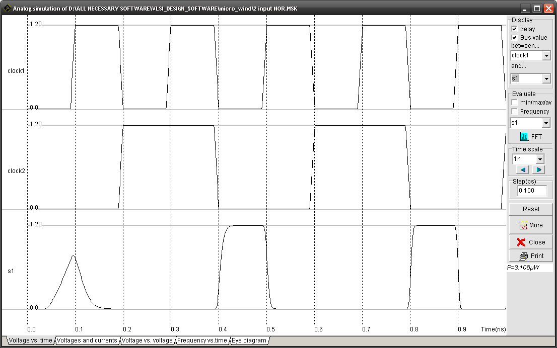 NOR Gate(2 input) layout | All For Students