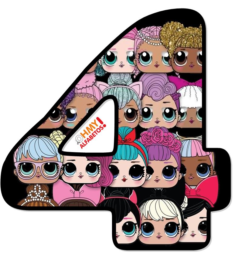 Abecedario con Caras de LOL Surprise. LOL Surprise Faces Alphabet. - Oh ...