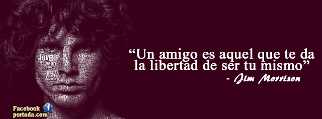Frases fotos y portadas de artistas: Frases y fotos de Jim Morrison "Amigo"