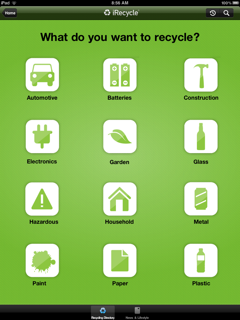 Cumberland University Vise Library: App of the Month...iRecycle