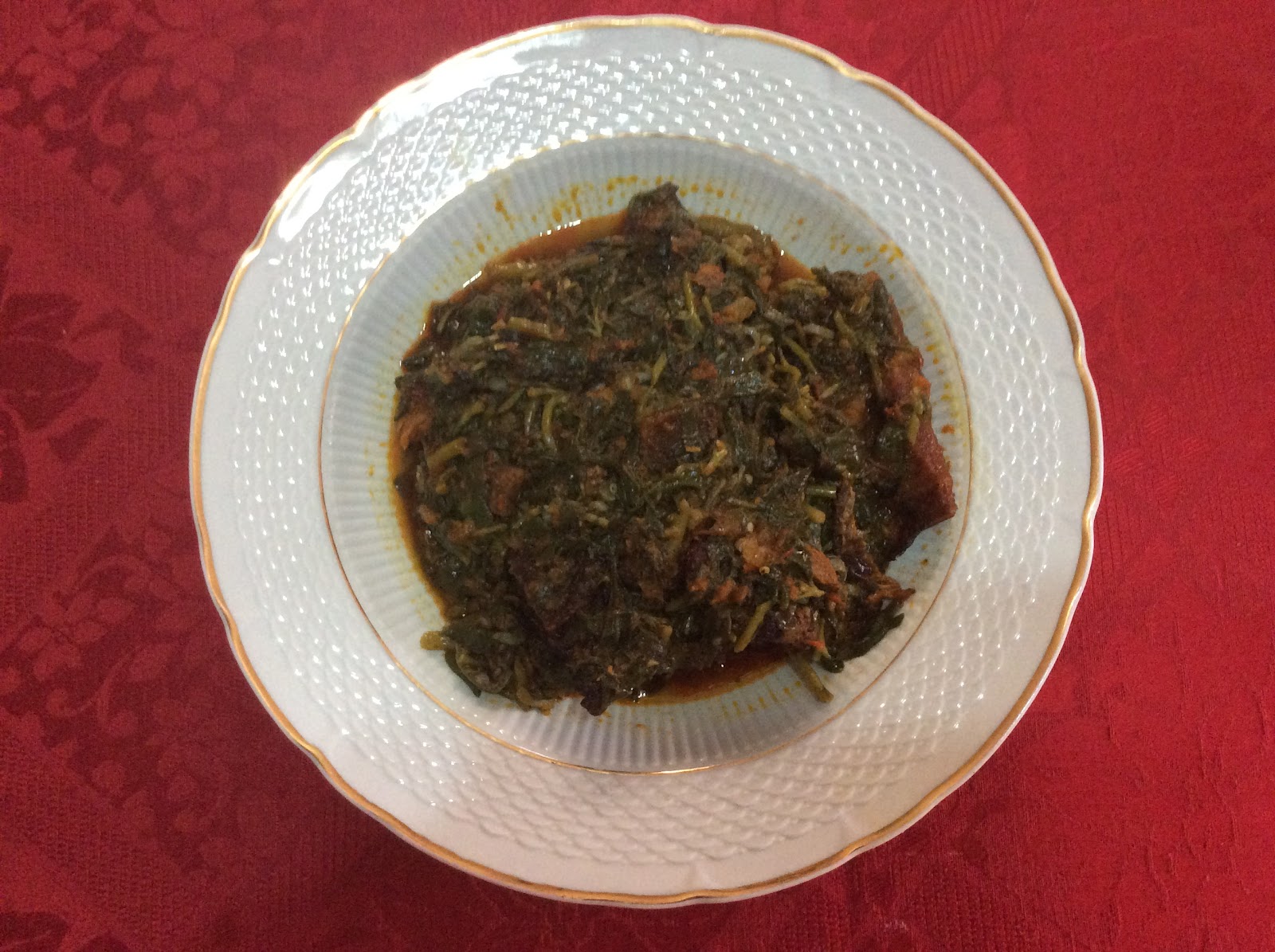 Health wealth: VEGETABLE SOUP (EFO RIRO - YORUBA)