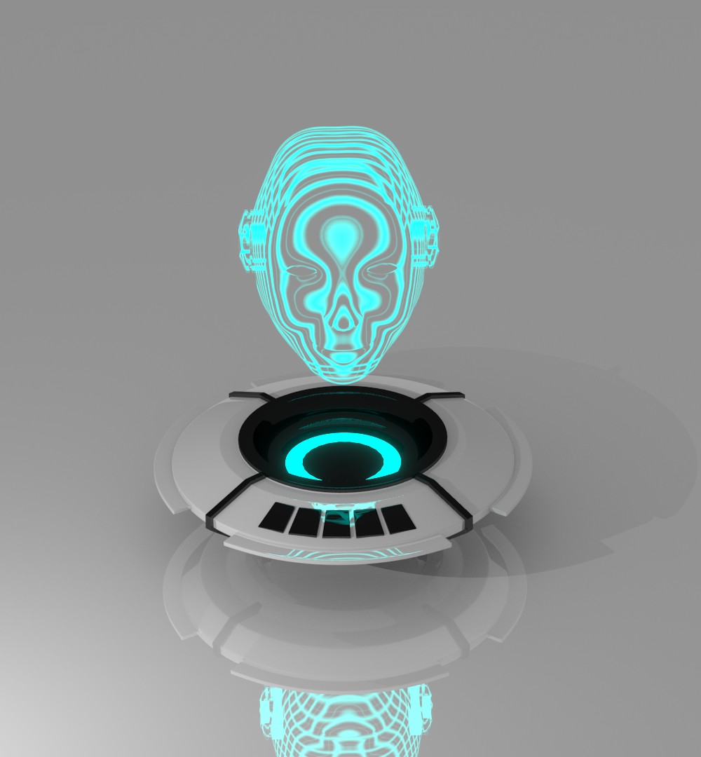 SkyLine Definitions: Creating my first holo projector 1