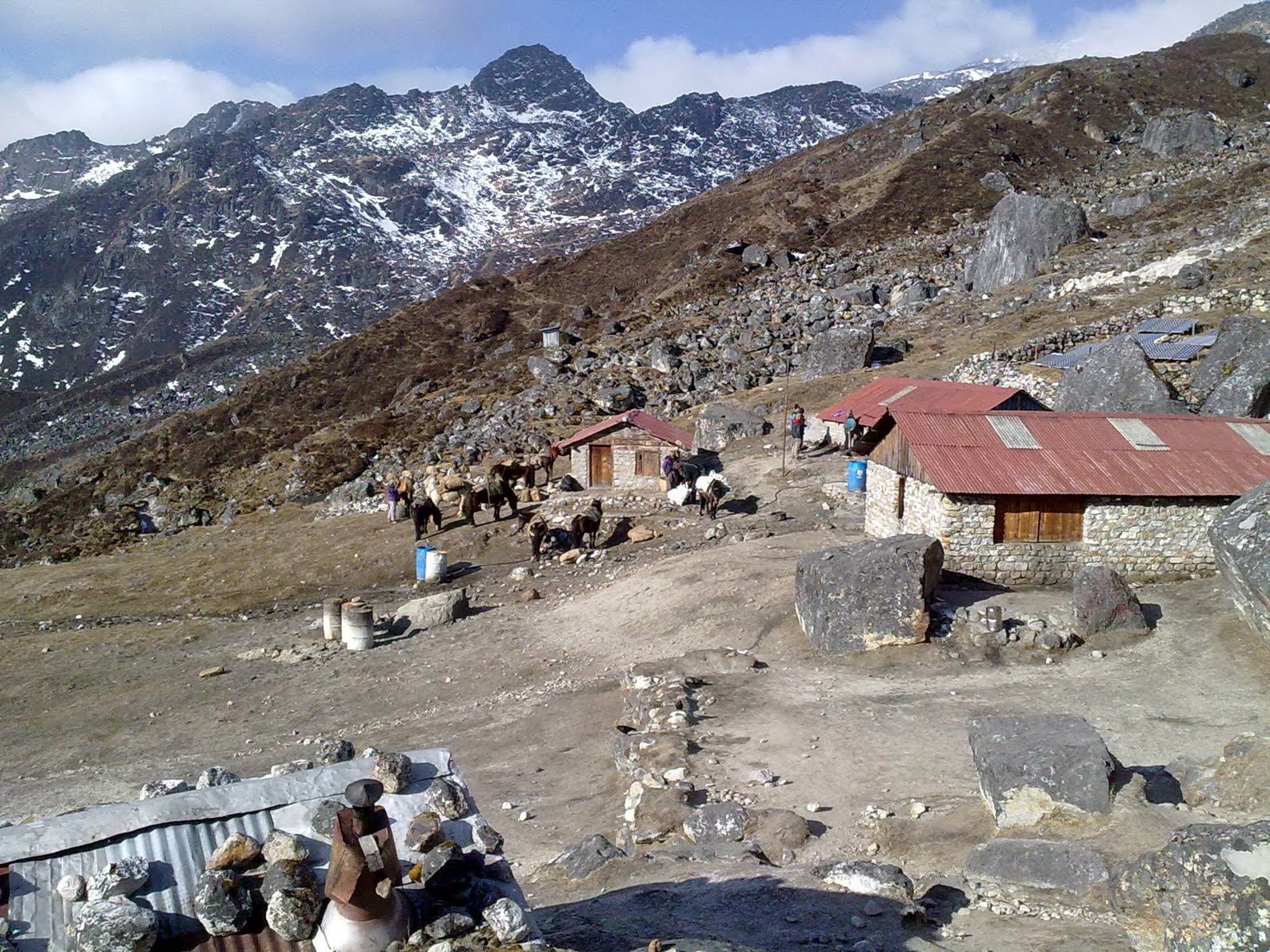 Summiting Renok Peak (near Rathong Glacier): Trek on Yuksum, Bakhim ...