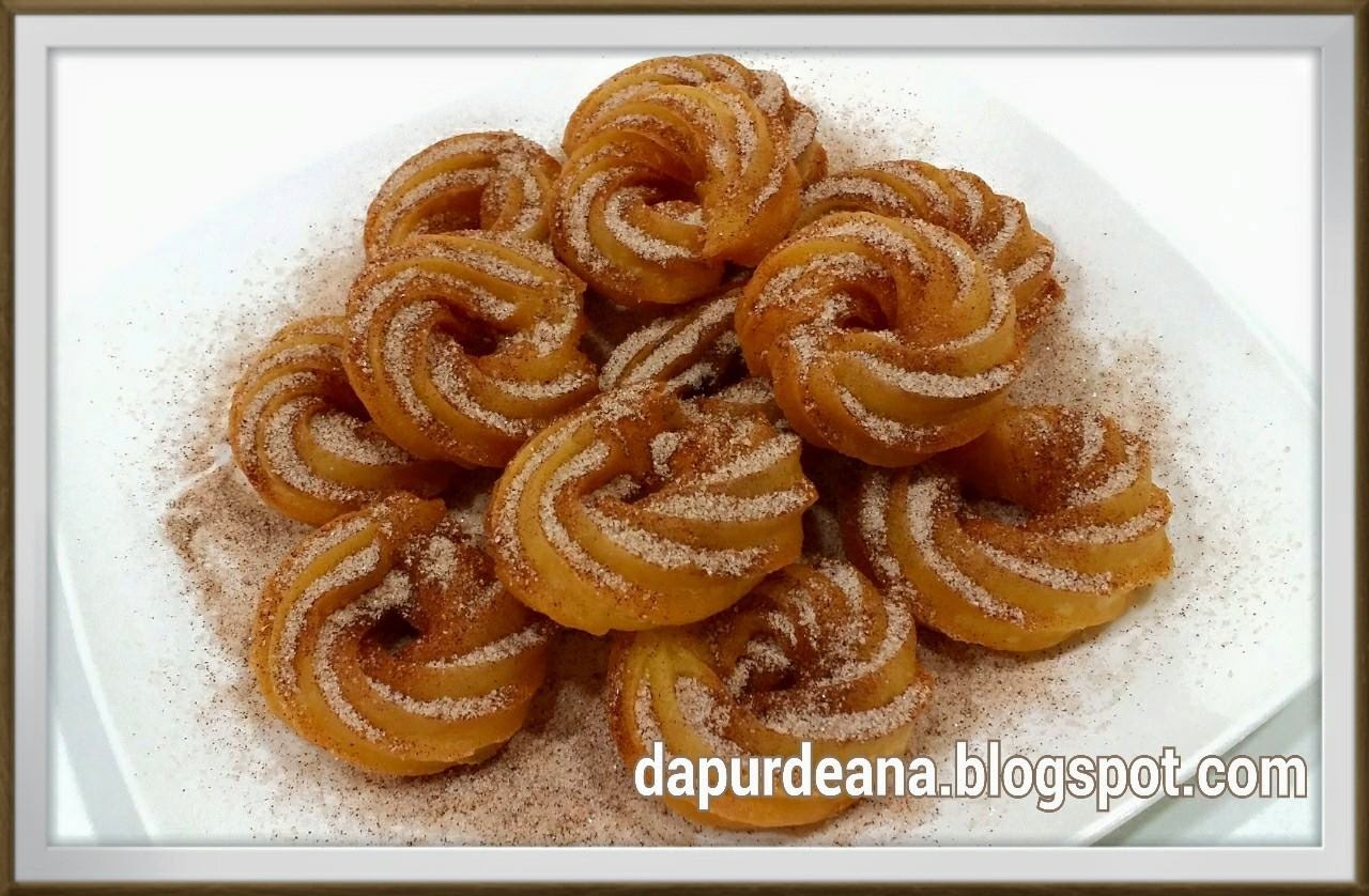 dapur Deana: Churros, snack khas Spanyol ....