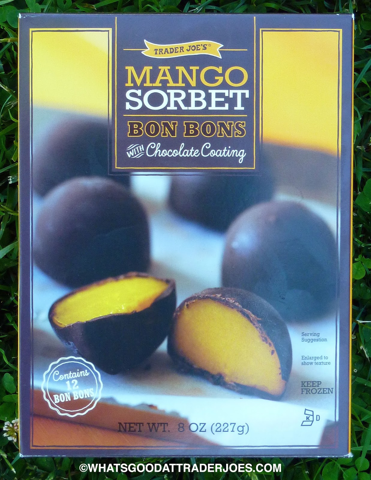 What's Good at Trader Joe's?: Trader Joe's Mango Sorbet Bon Bons with ...