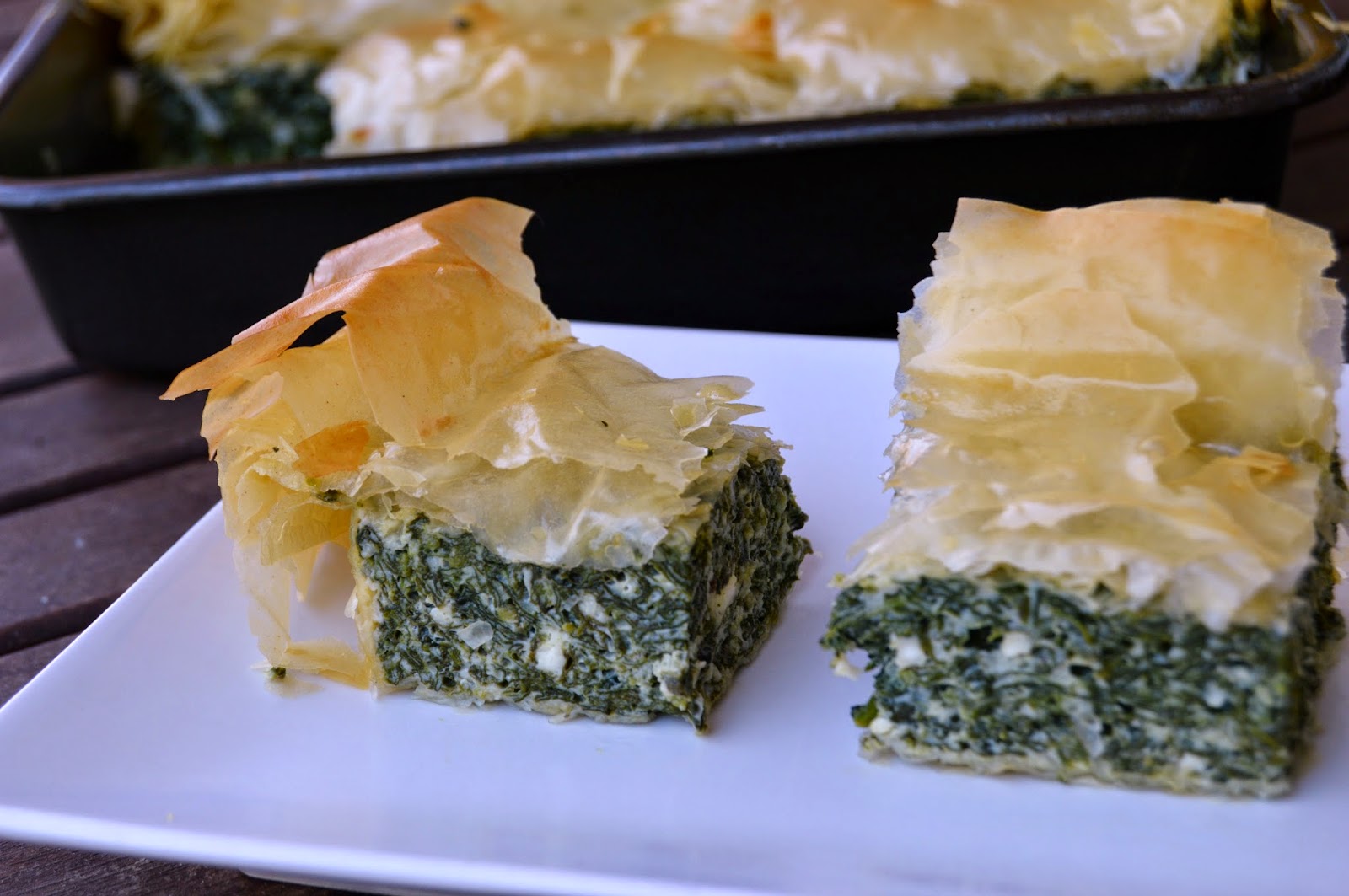 Pasión y Tentación: Pastel griego de espinacas y queso feta