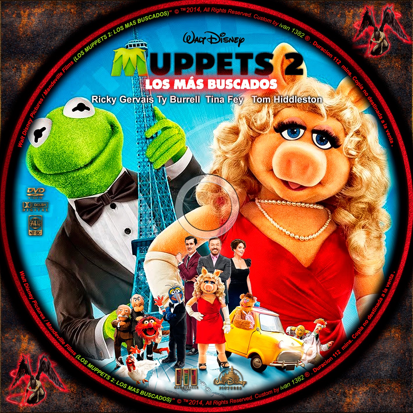 solo galletas dvd: Los Muppets 2 Los Mas Buscados (Muppets Most Wanted)