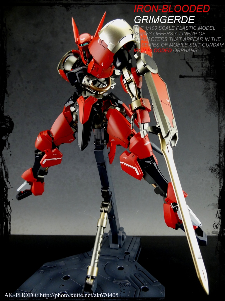 GUNDAM GUY: 1/100 Grimgerde - Customized Build