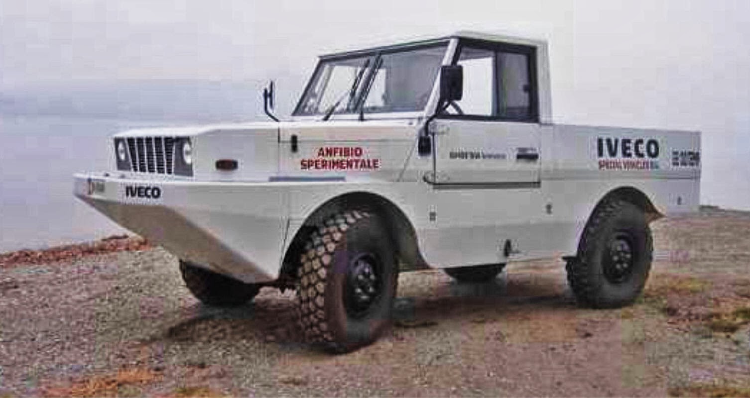 Iveco+4x4+Terramare | Amphibious vehicle, Vehicles, Amphicar