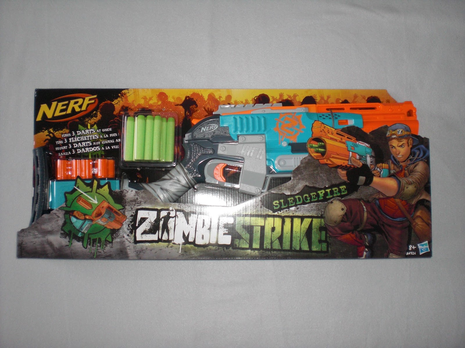 Dartblaster-World: Nerf - Zombie Strike - Sledgefire