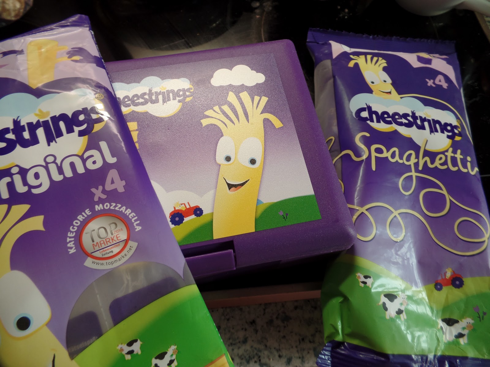 Biancas Just Cook: Werbung - Cheestrings, Der Käse-Snack ...und ...