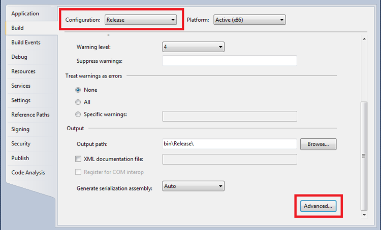 Visual Studio Build Release Files visual-studio-build-release-files