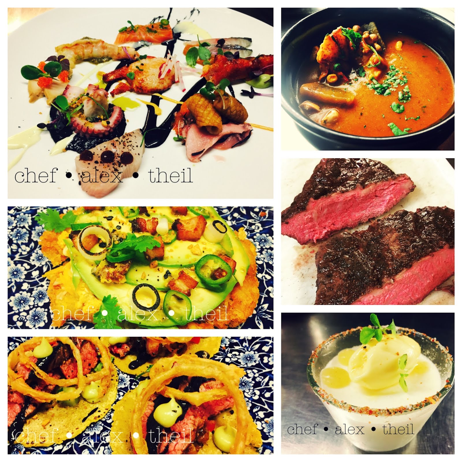 ALEX THEIL - latin inspired food • explosive flavors