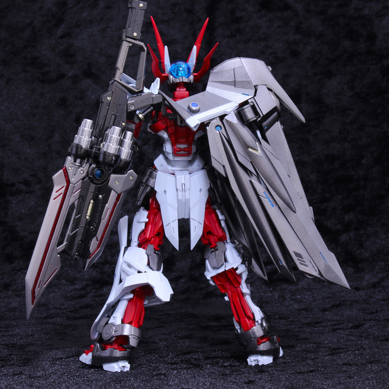 Custom Build: HGBD 1/144 Gundam Astray No-Name + Caletvlch - Gundam ...