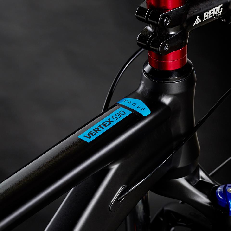 Berg Cycles revealed the New Vertex 590 Hardtail Mountain Bike ...