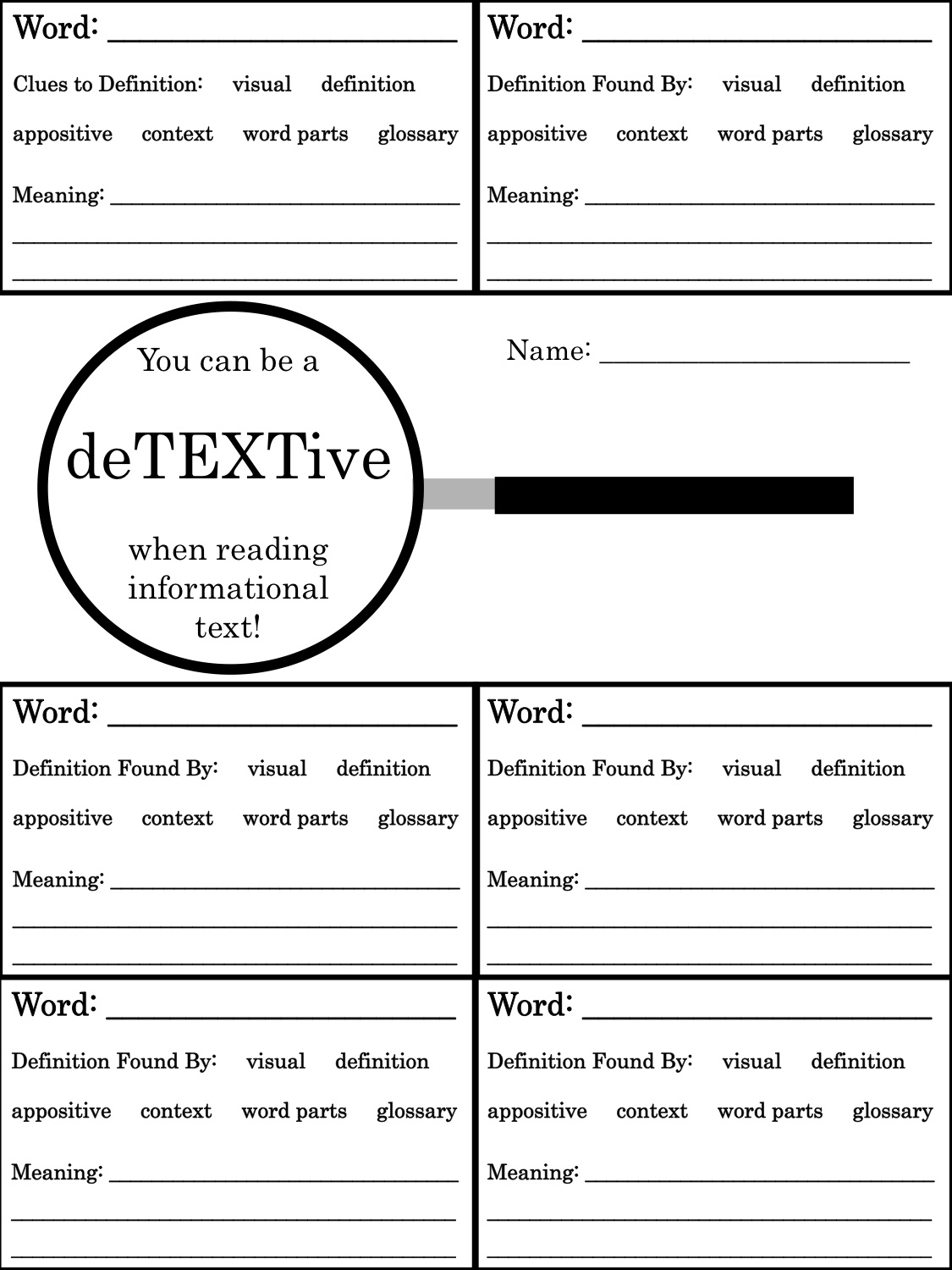 Teaching . . . Seriously: Vocabulary in Informational Text