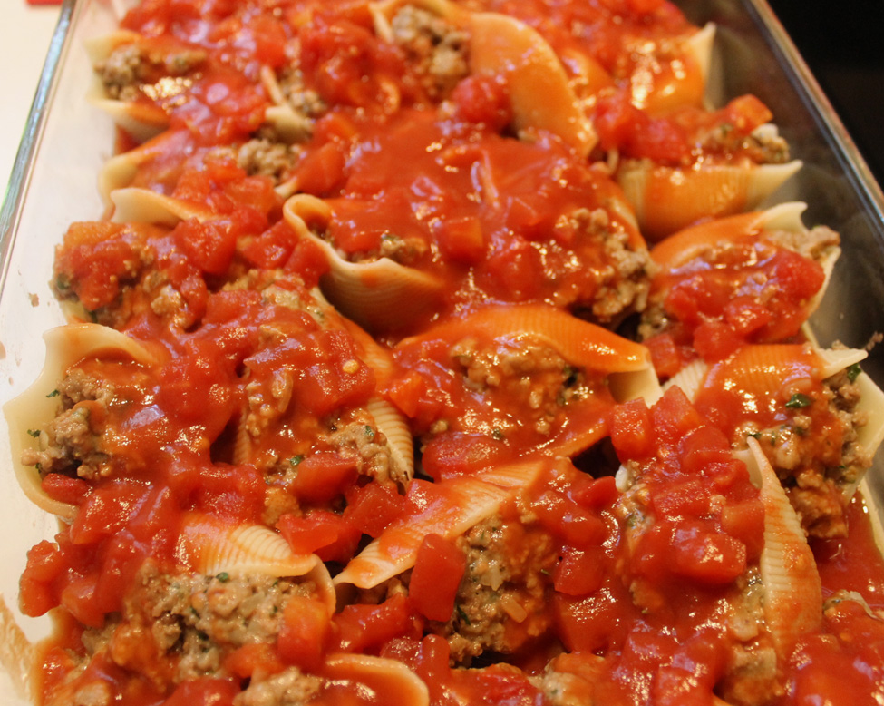 Cooking With Mary and Friends: Northern Italian Meat Stuffed Shells
