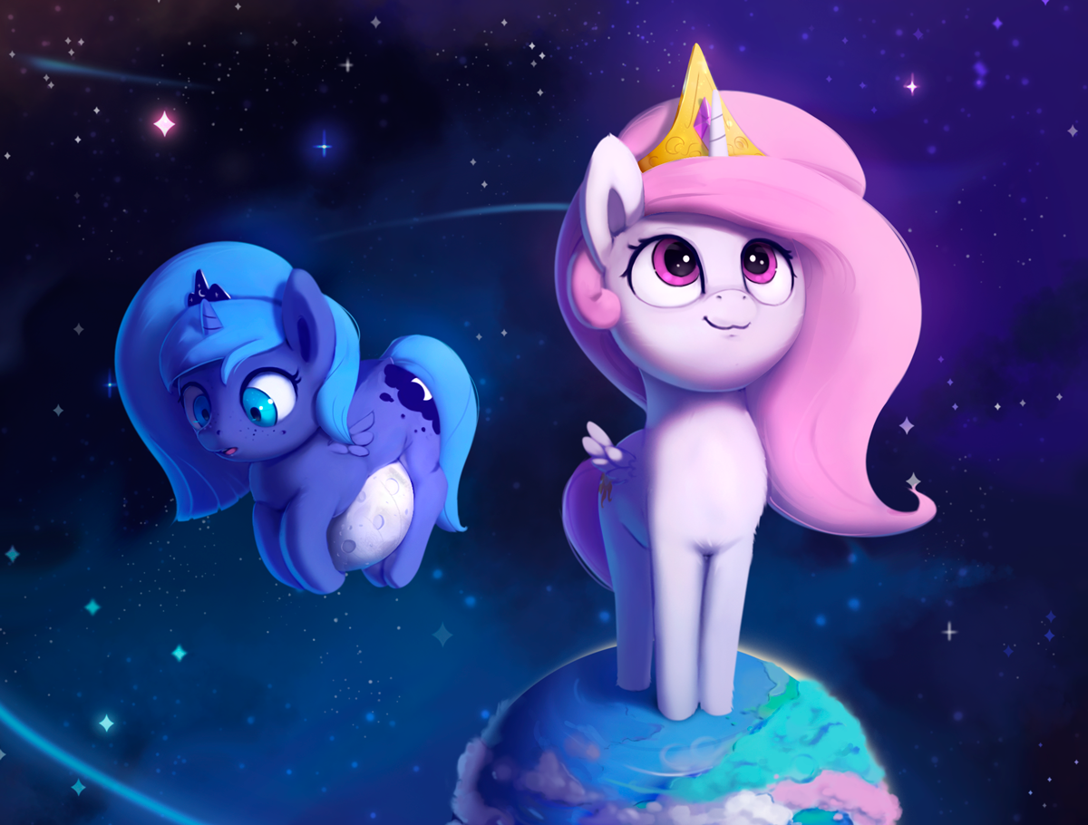 Equestria Daily - MLP Stuff!: Patreon Celebration - April - Ponies in SPACE