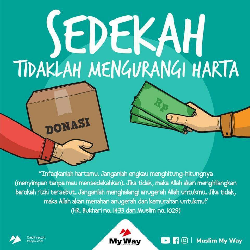 Kumpulan Stiker Mengenai Sedekah - Alumni SMPN 251 Jakarta - Angkatan 90